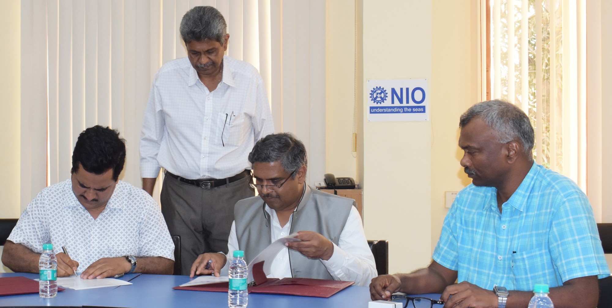 CSIR-NIO entered in to a MoU with Goa College of Engineering