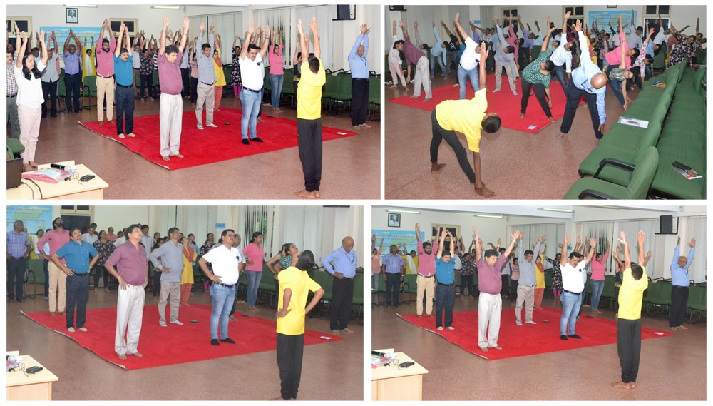 International Yoga Day at CSIR-NIO